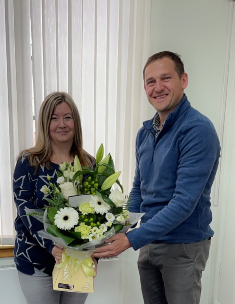 25 Years Of Service Sarah Cox - ET Bricks