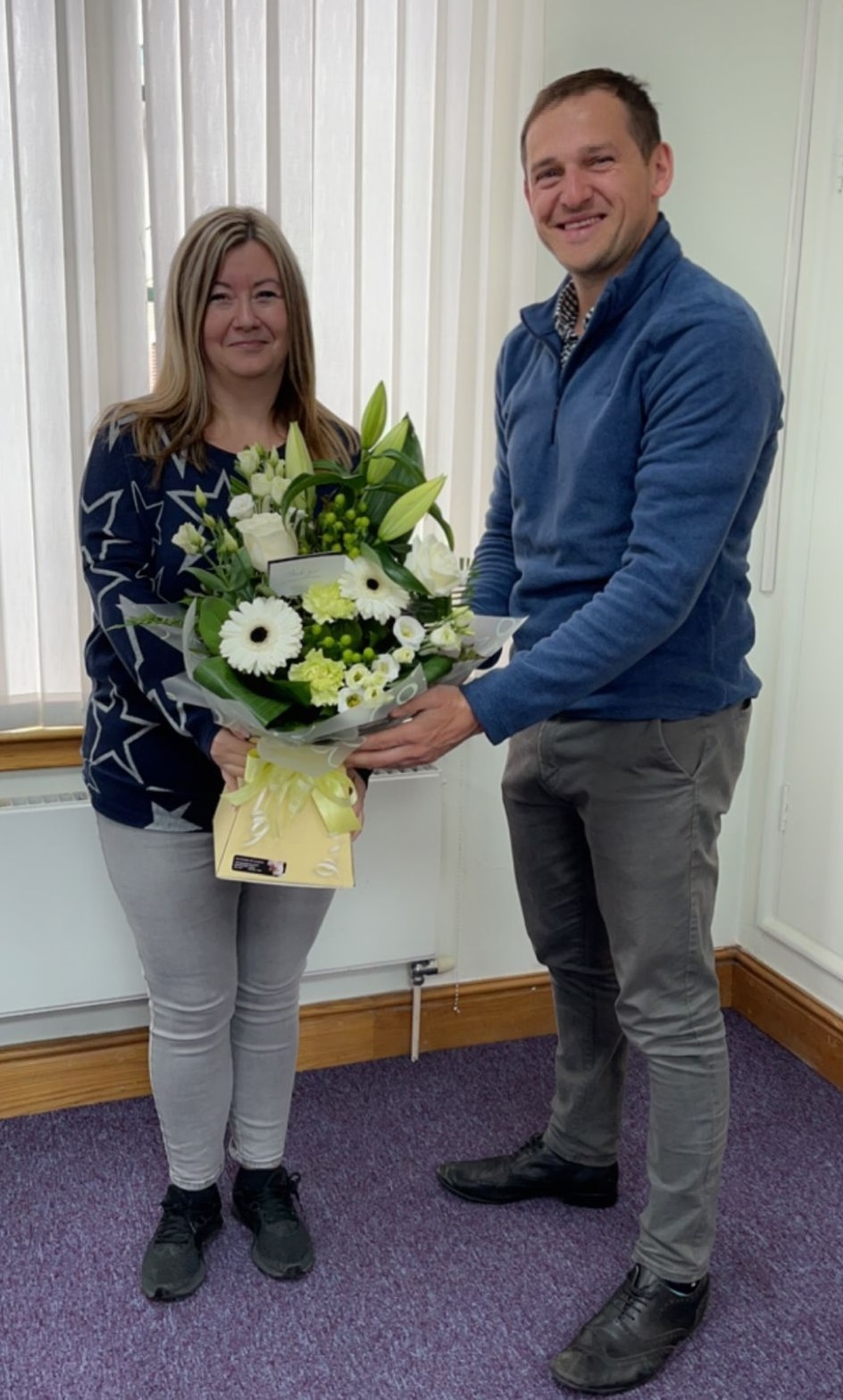 25 Years Of Service Sarah Cox - ET Bricks